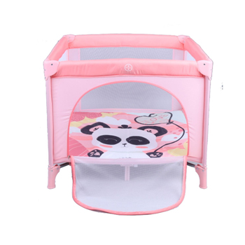 KikkaBoo Prenosiva ogradica Enjoy Panda Pink (KKB50013)