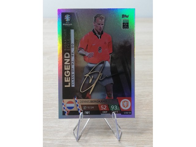 Match Attax Euro 2024 LSS13 Bergkamp
