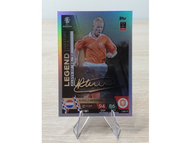 Match Attax Euro 2024 LSS11 Ronald Koeman