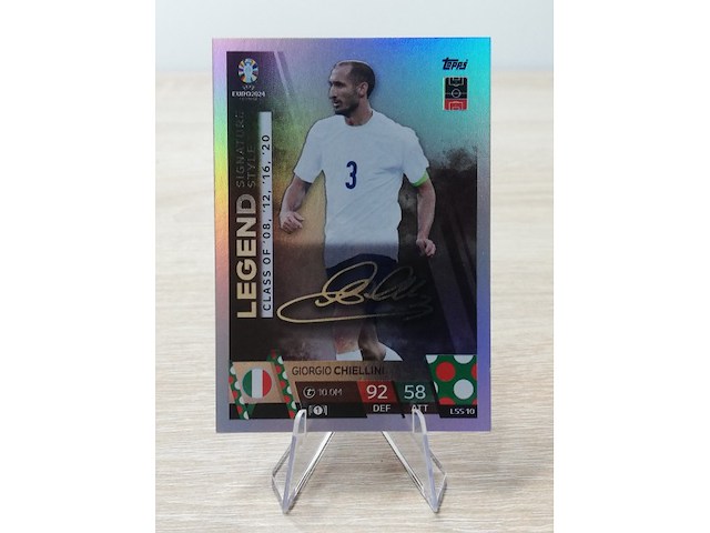 Match Attax Euro 2024 LSS10 Chiellini
