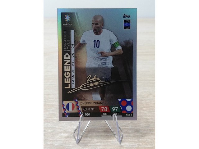 Match Attax Euro 2024 LSS8 Zidane