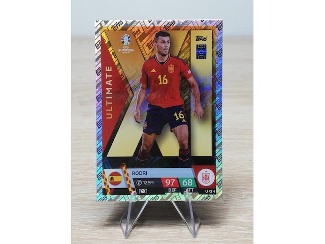 Match Attax Euro 2024 UXI4 Rodri