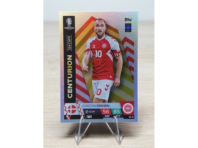 Match Attax Euro 2024 CC5 Eriksen