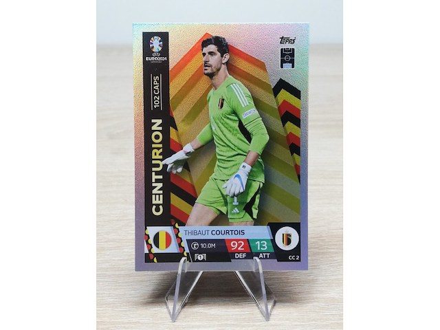 Match Attax Euro 2024 CC2 Courtois