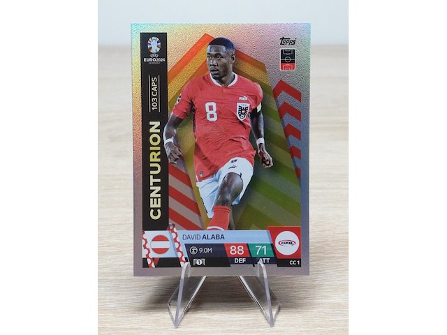 Match Attax Euro 2024 CC1 Alaba