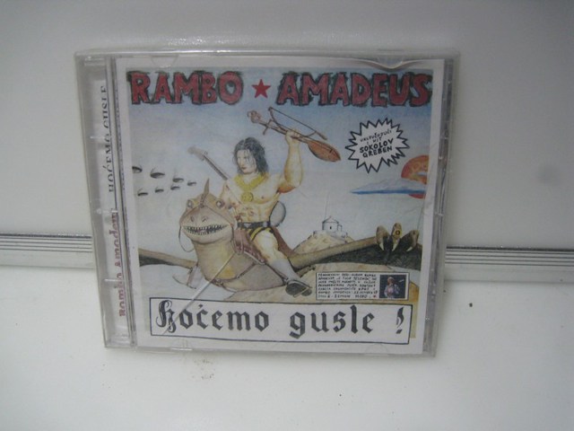 Rambo Amadeus - hocemo gusle CD - NOVO- u celofanu