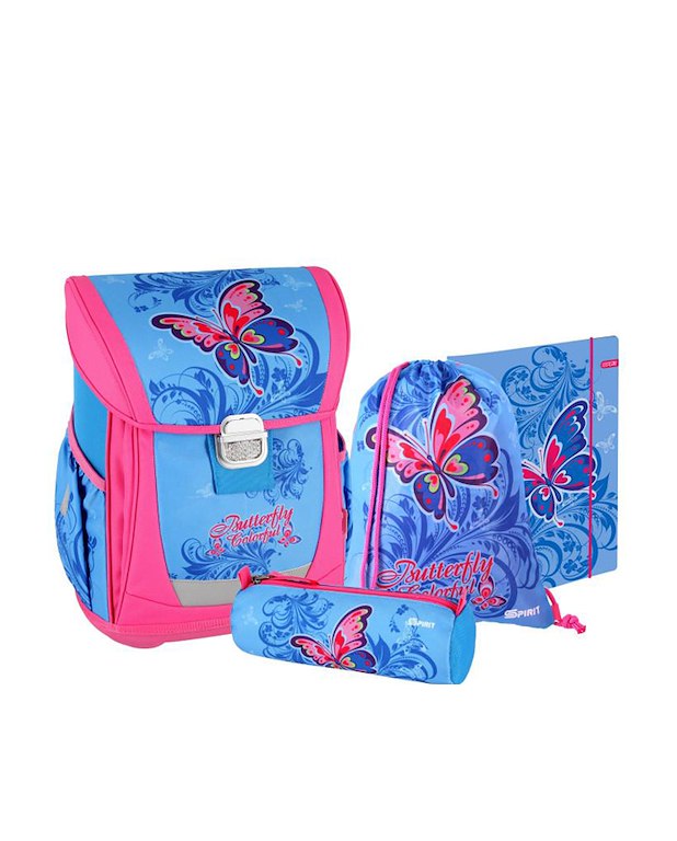 RANAC SET 4/1 BUTTERFLY COOL LIGHT BLUE Gatarić