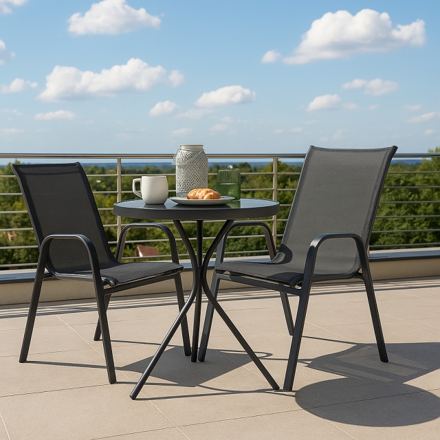 Leknes komplet dve stolice + Bistro stočić