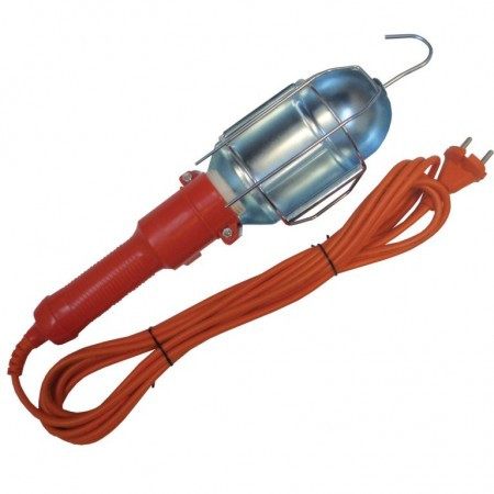 Elit+ radion.prenos.lampa za 60w/e27 220/240v +5m kabl+zast.korpa+kuka, oranz ( EL8025 )