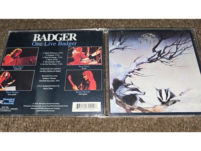 Badger - One live Badger , ORIGINAL