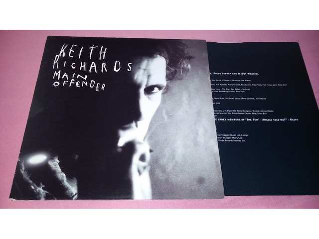 Keith Richards - Main Offender (LP, EU) 1992