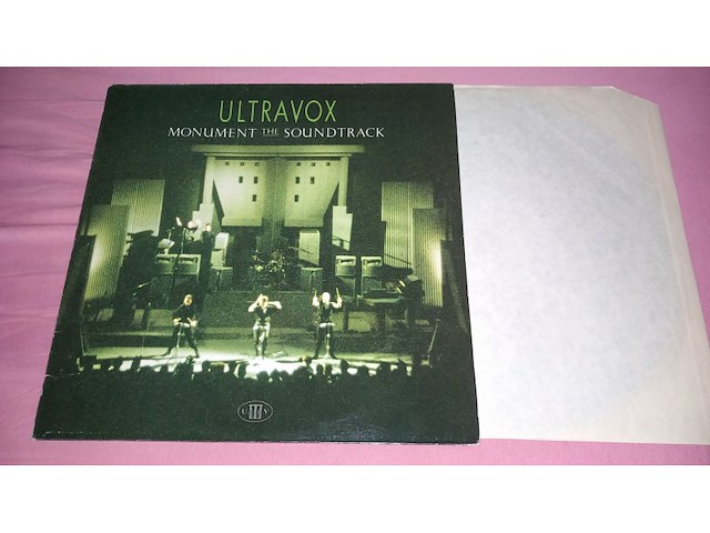 Ultravox - Monument The Soundtrack (LP, UK)