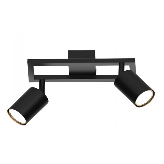 LAMPA SPOT M190320 CRNA 2XGU10 MITEA 190320