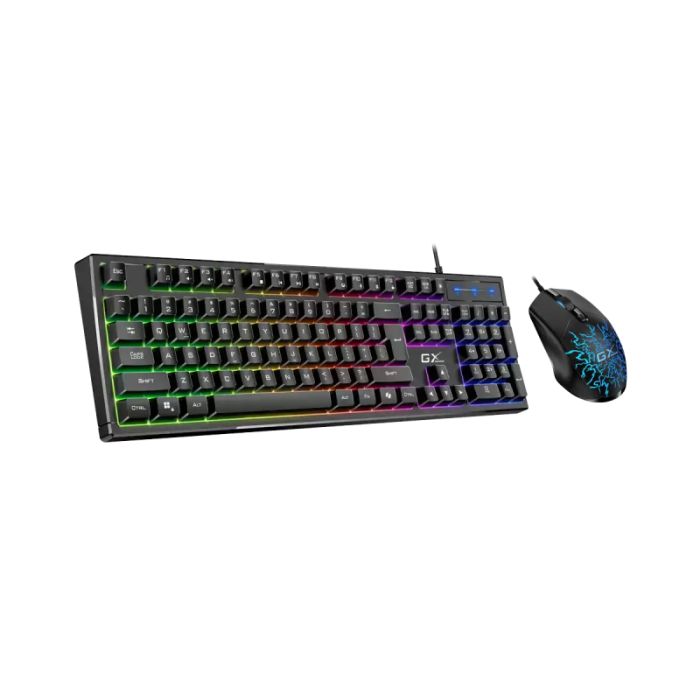 Scorpion KM-GX3 Gaming RGB USB US crna tastatura + miš