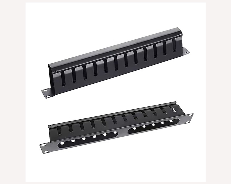 MAXPRO LINE Panel ranzirni 19 inča, kanalica, metalni, 1U