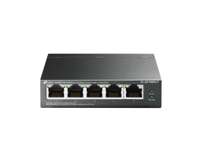 TP-LINK TL-SF1005LP PoE switch 5 porta 10/100mb/s