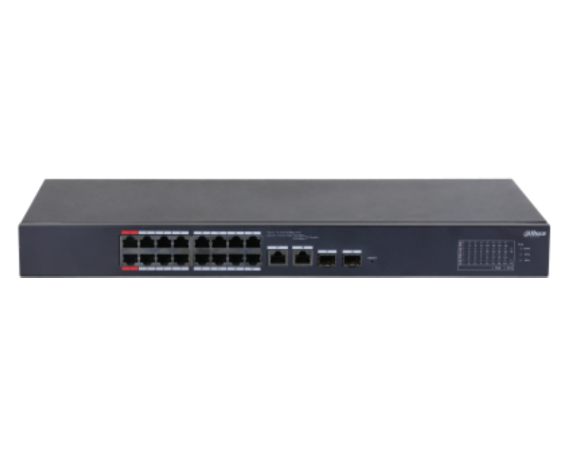 DAHUA_ CS4218-16ET-135 18-Port Cloud Managed Desktop Switch with 16-Port PoE