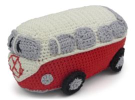 Set za izradu lutkice Retro crveni kombi