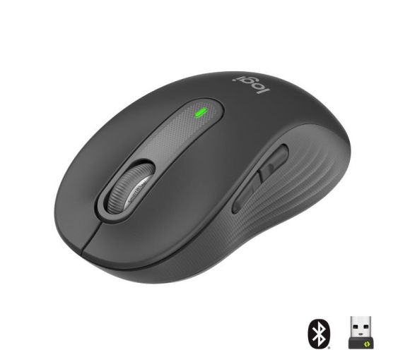 Logitech - Logitech M650 Wireless Mouse Graphite for Business