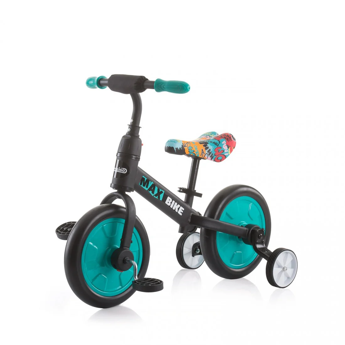 CHIPOLINO - Bicikl Max 2 u 1 | Mint