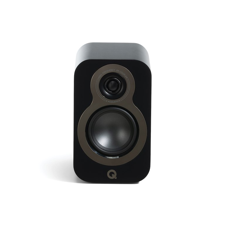 Q Acoustics 3010c Satin Black - Zvučnik za stalak/policu