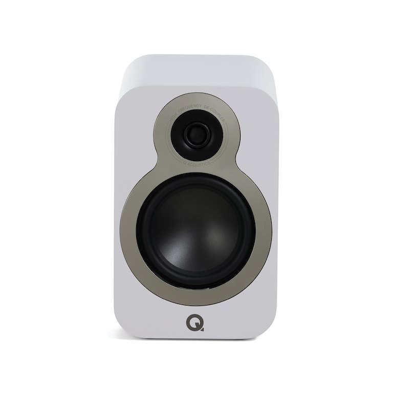 Q Acoustics 3030c Speaker Satin White - Zvučnik za stalak/policu