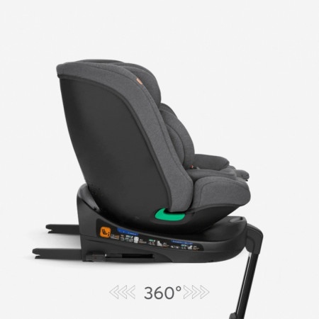 KikkaBoo Autosedište 40-150 cm I-Secure I-SIZE ISOFIX sa potpornom nogom Dark Grey ( KKB00074 )