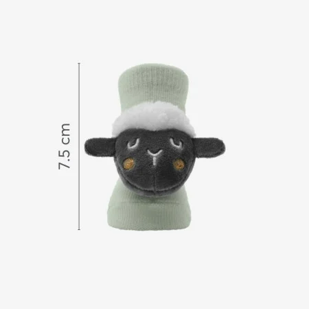 KikkaBoo Baby čarapice sa igračkom Sleepy Sheep ( KKB10448 )