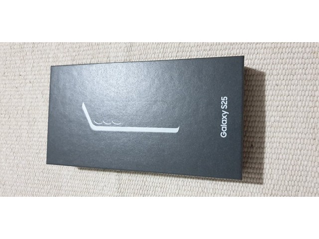 Samsung S25, 12/256GB, siver shadow, NOVO