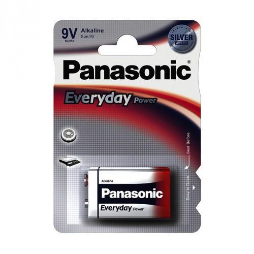 Panasonic Everyday Power Alkalne baterije 9V - 1 komad | 6LR61EPS/1BP