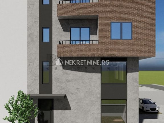 Stan na 3.spratu u izgradnji - 65 m2, terasa 30 m2, Kragujevac, centar
