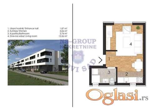 545137-Garsonjera-23m2-Adice