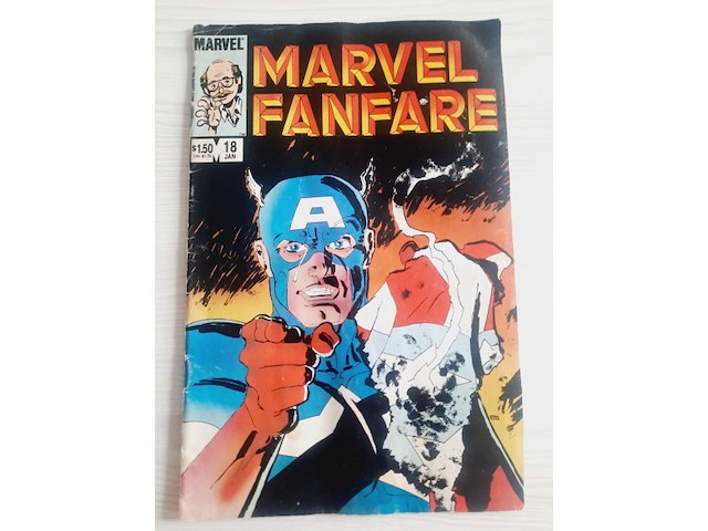 Marvel Fanfare #18 (Jan. 1985) CAPTAIN AMERICA Frank Mi