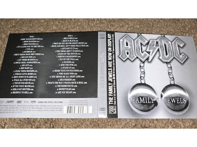 AC/DC - Family jewels 2DVDa