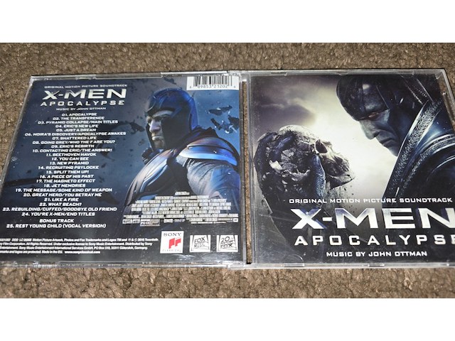 John Ottman - X-men apocalypse soundtrack , ORIGINAL