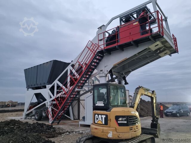 Beton fabrika
Polygonmach mobile 60m3/hour concrete batching plant