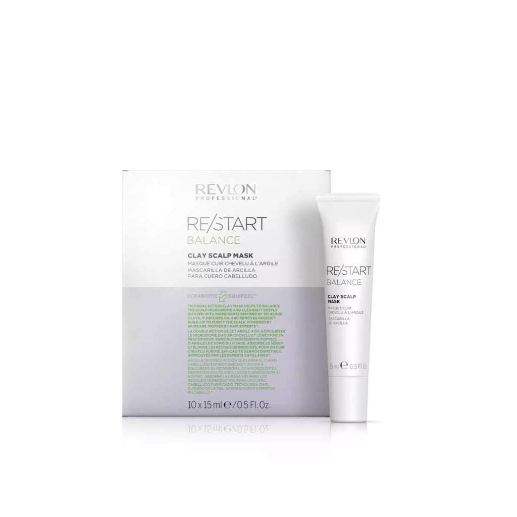 RE/START BALANCE CLAY SCALP MASK 10X15ML