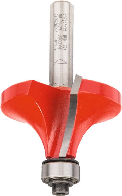 Bosch glodalo za zaobljivanje 8 mm, D 44,4 mm, R1 15,9 mm, L 22,2 mm, G 64 mm - 2608629378
