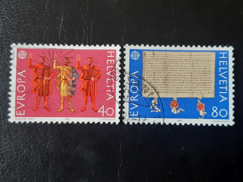 HELVETIA 1982 CEPT