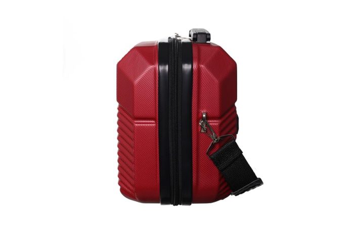 ENOVA ABS Beauty case – Bordo