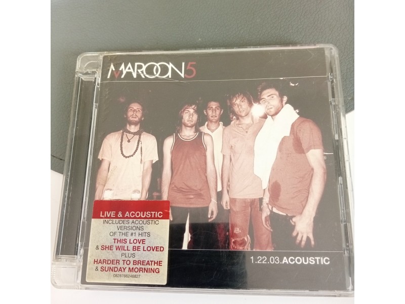 Maroon 5( 1. 22 .03. Acustic)