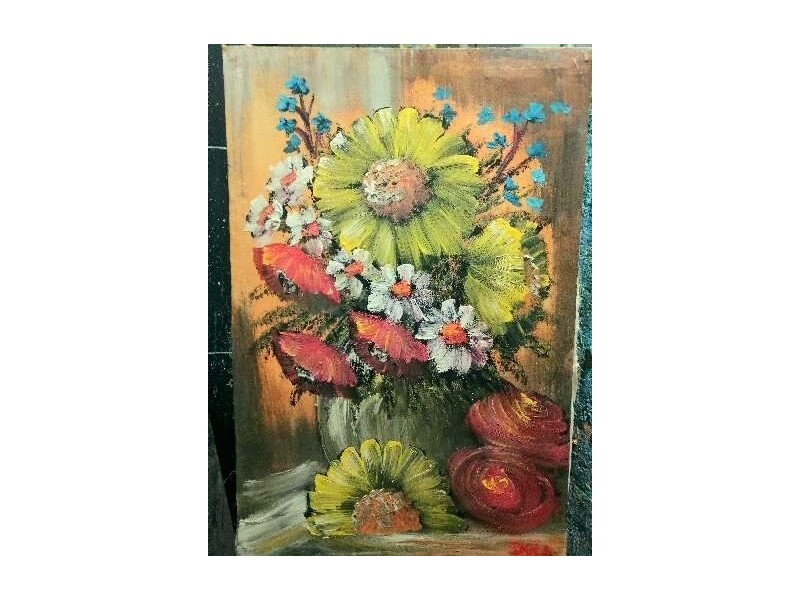 magicno cvece 70x50cm ulje na platnu