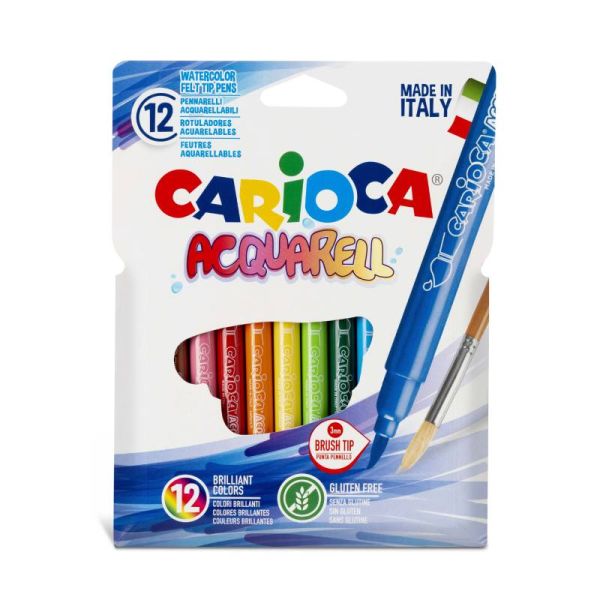 Flomasteri Aquarell Carioca 1/12