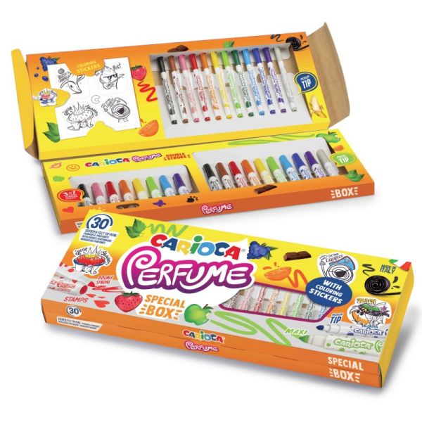 Flomasteri Parfume xplosion Carioca 1/30 special box + stickers
