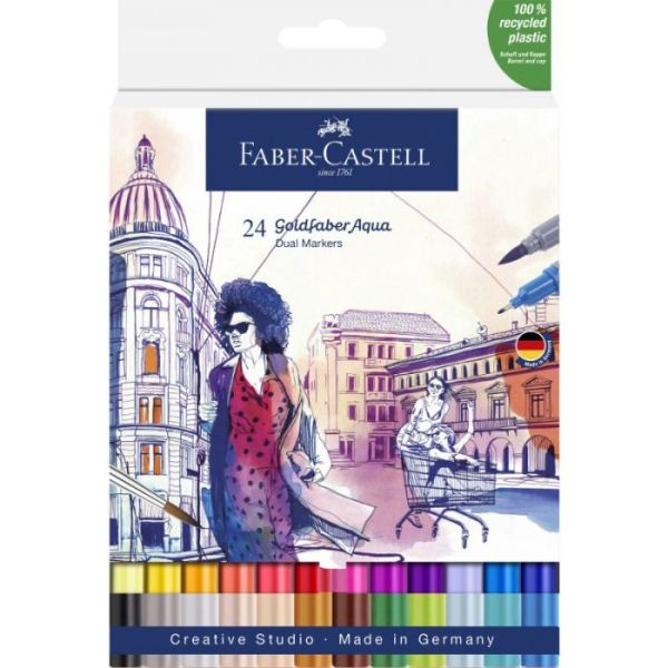 Flomastri Goldfaber Aqua dual Faber-Castell 1/24