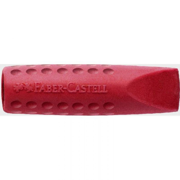 Gumica Grip kapica Faber-Castell crvena-plava 1/2