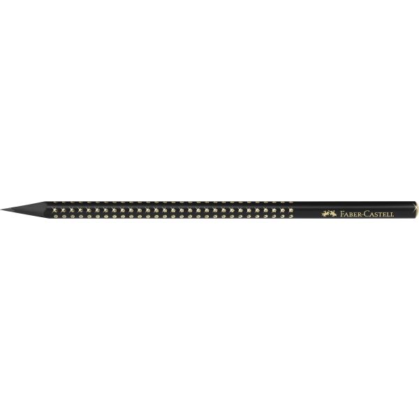 Grafitna olovka Sparkle Faber-Castell Midnight gold