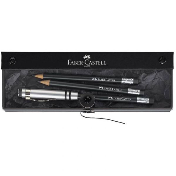 Grafitne olovke Design u setu Faber-Castell crna