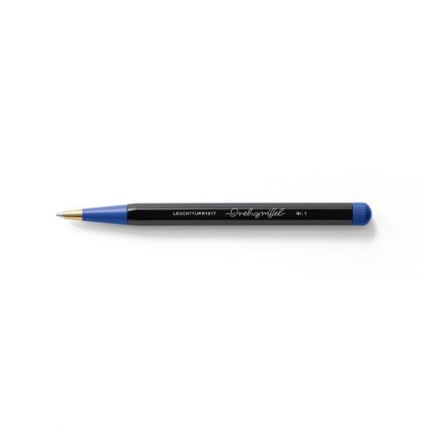 Hemijska olocka Drehgriffel Nr.1 Leuchtturm blue/black sa plavim mastilom