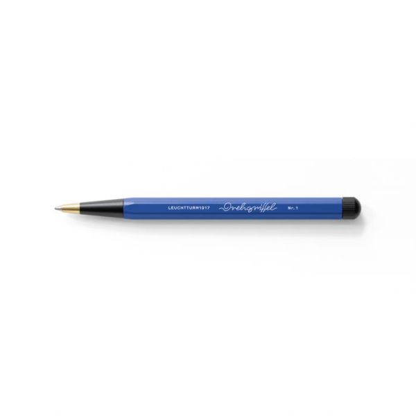 Hemijska olovka Drehgriffel Nr.1 Leuchtturm blue/black sa plavim mastilom